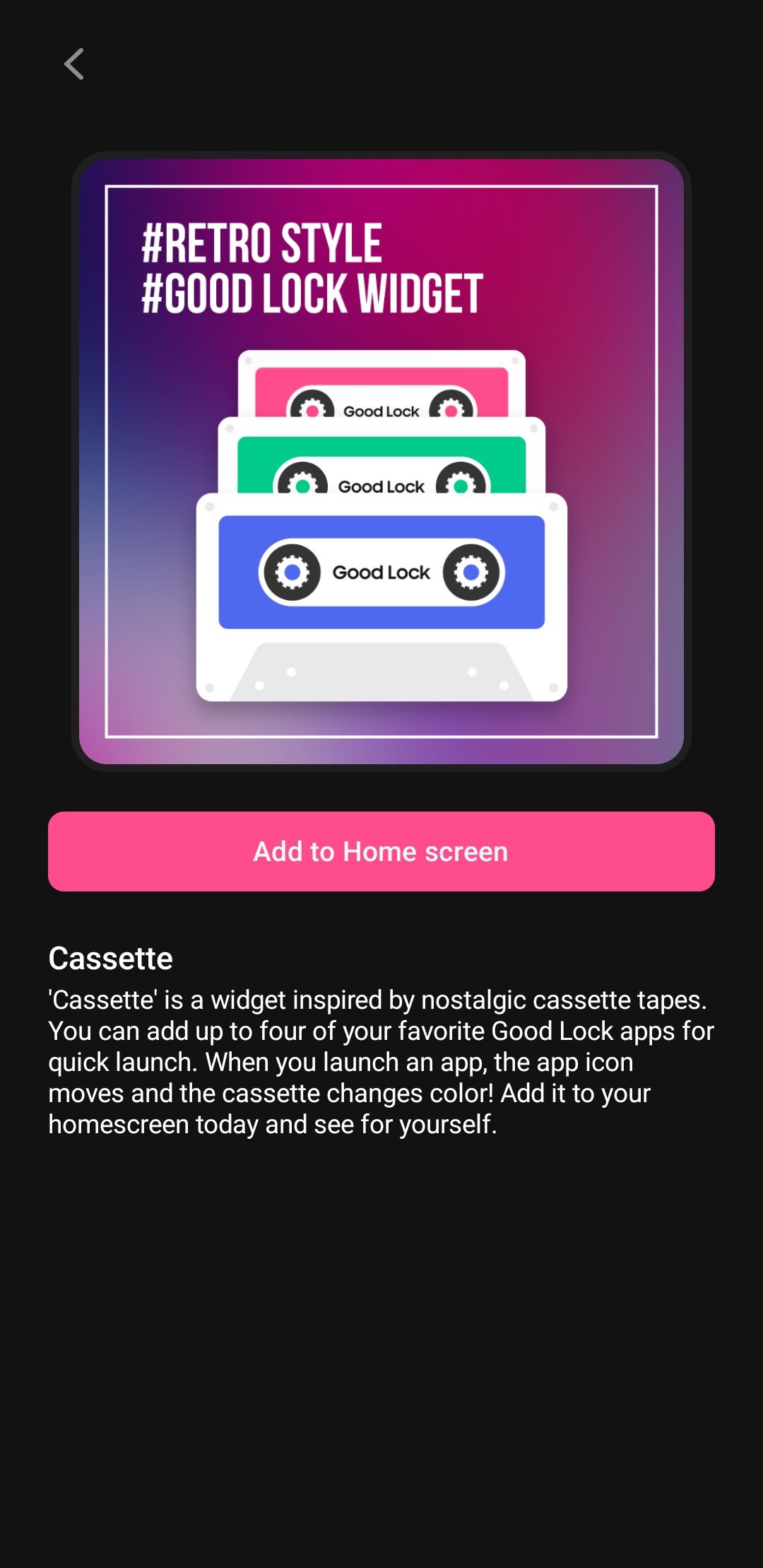 Here's exclusive Good Lock Wallpaper & widgets - Samsung Members