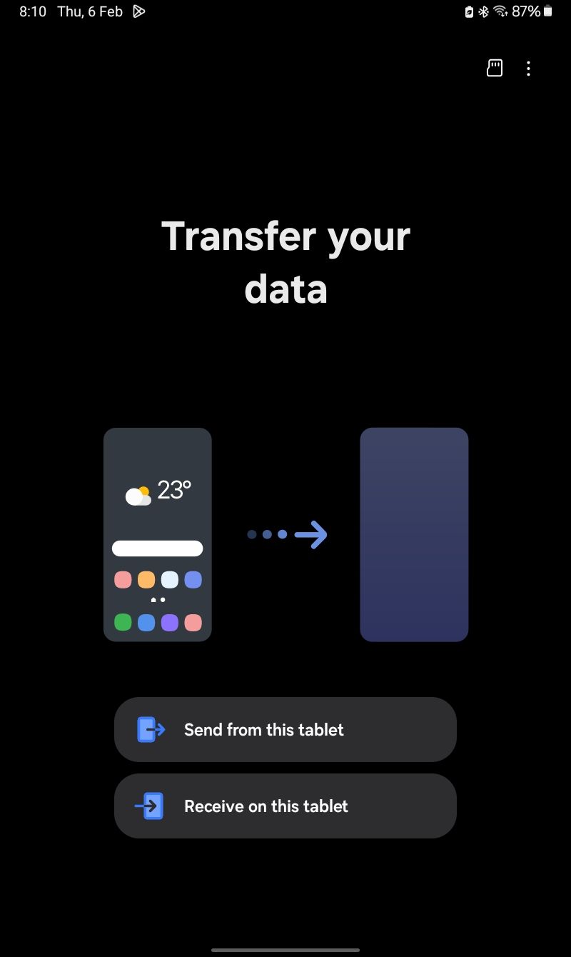 Smart Switch logo and UI update. - Samsung Members