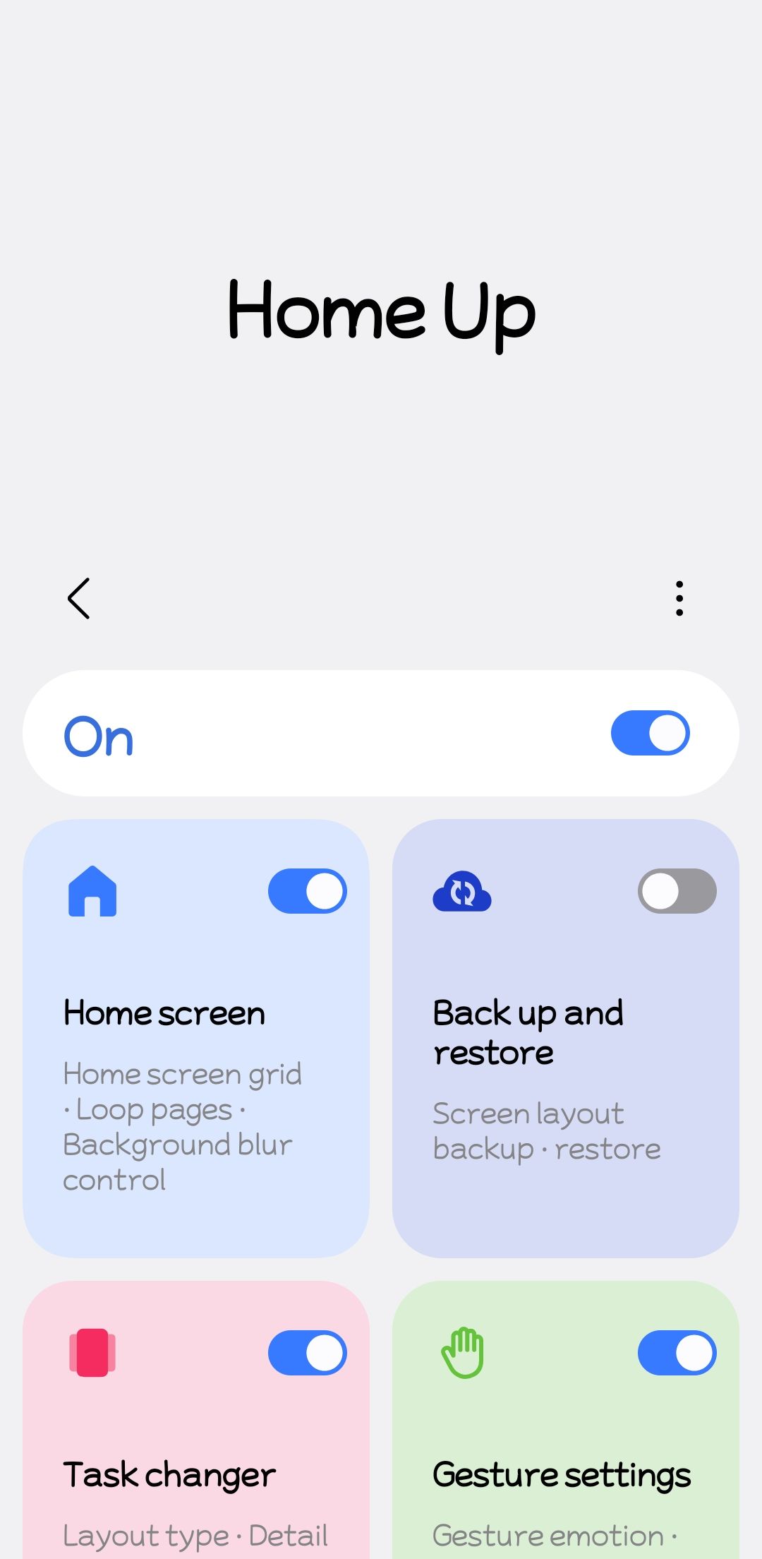 HOME UP - where to find on UI7 - Samsung Members