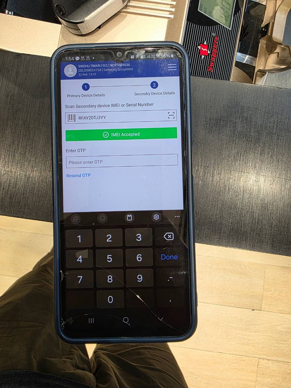 OTP Issue with both Offer and Upgrade - Samsung Members