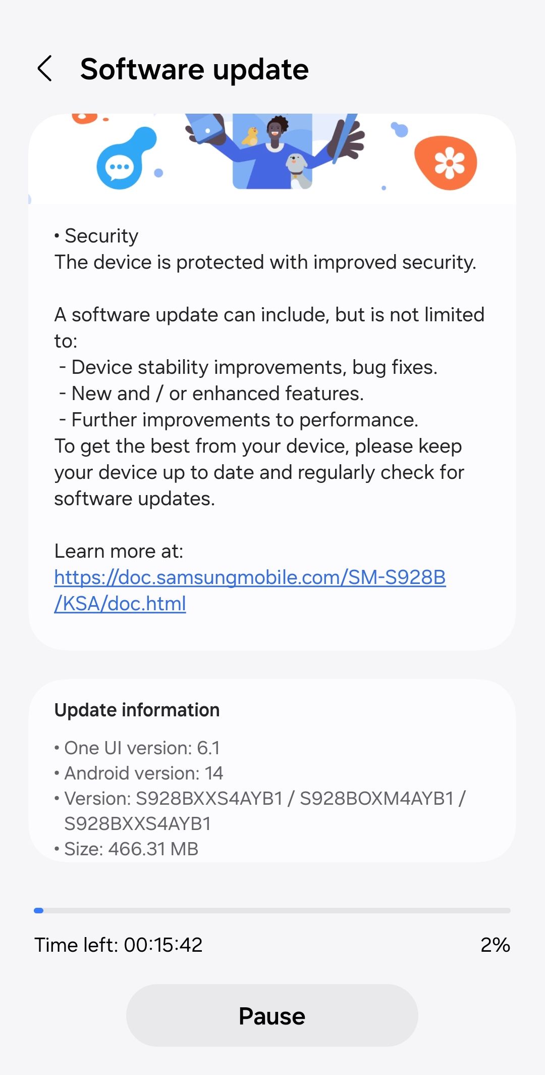 One ui 6.1 security update - Samsung Members