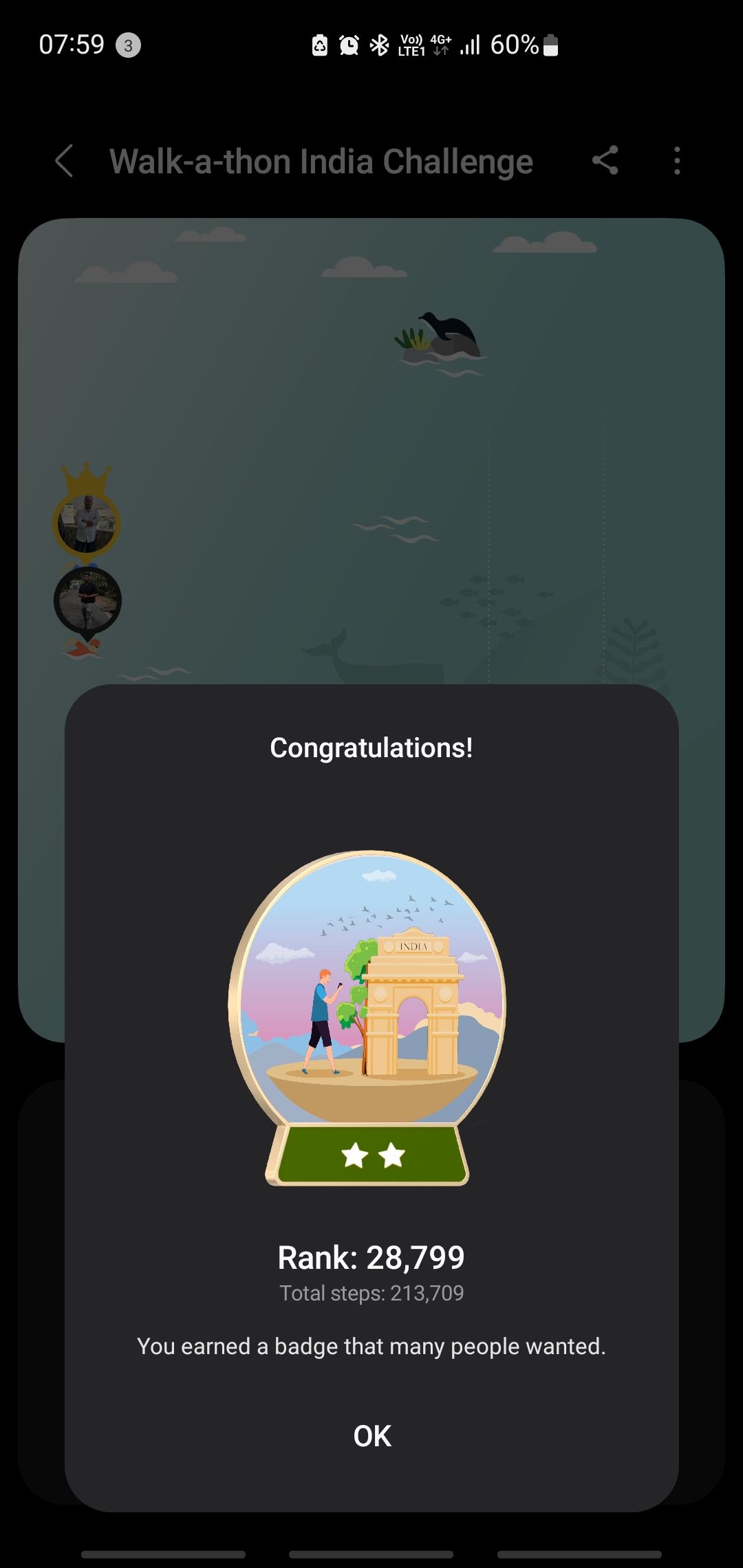 Walkathon India Challenge - Samsung Members