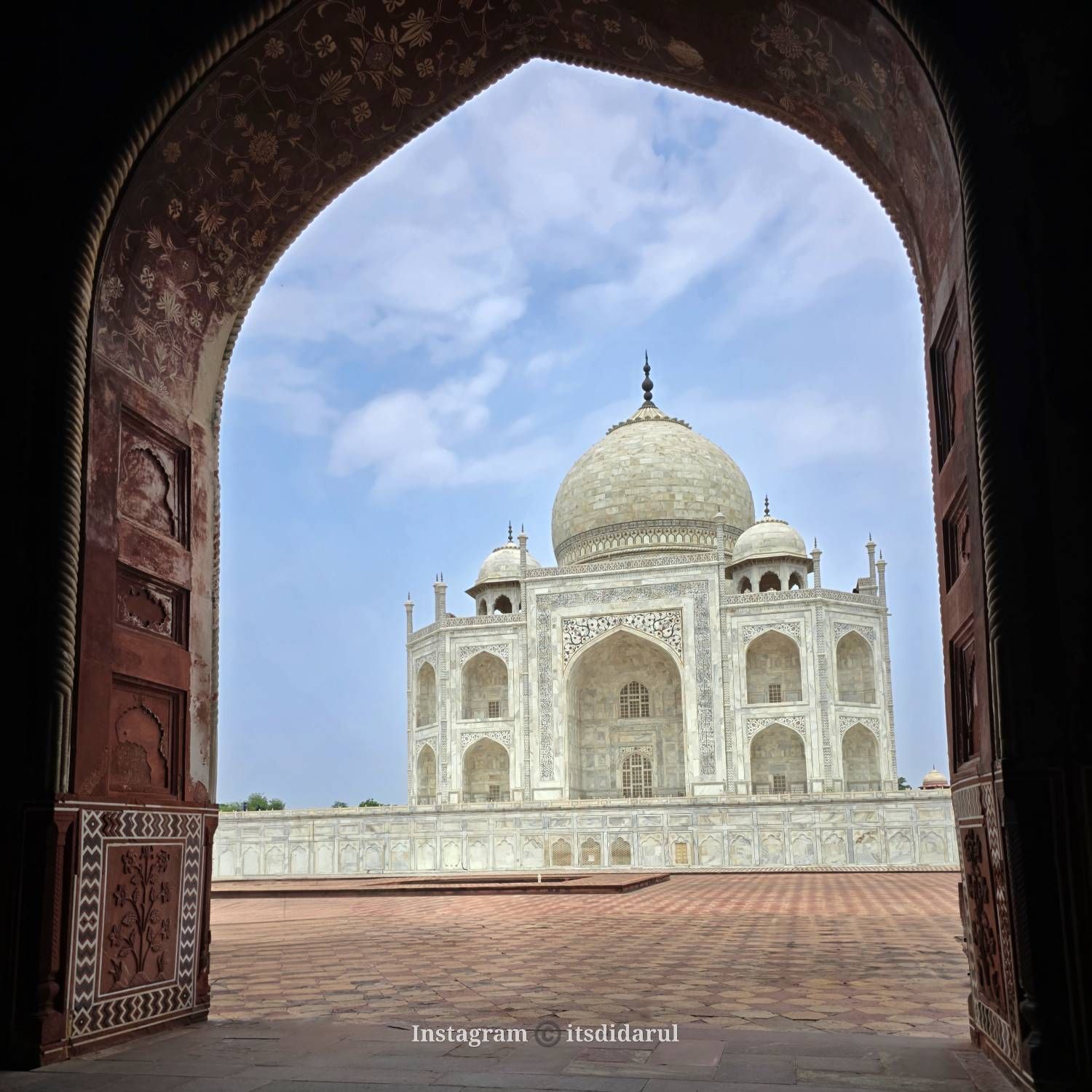 When architecture meets perfection — Taj Mahal thr... - Samsung Members
