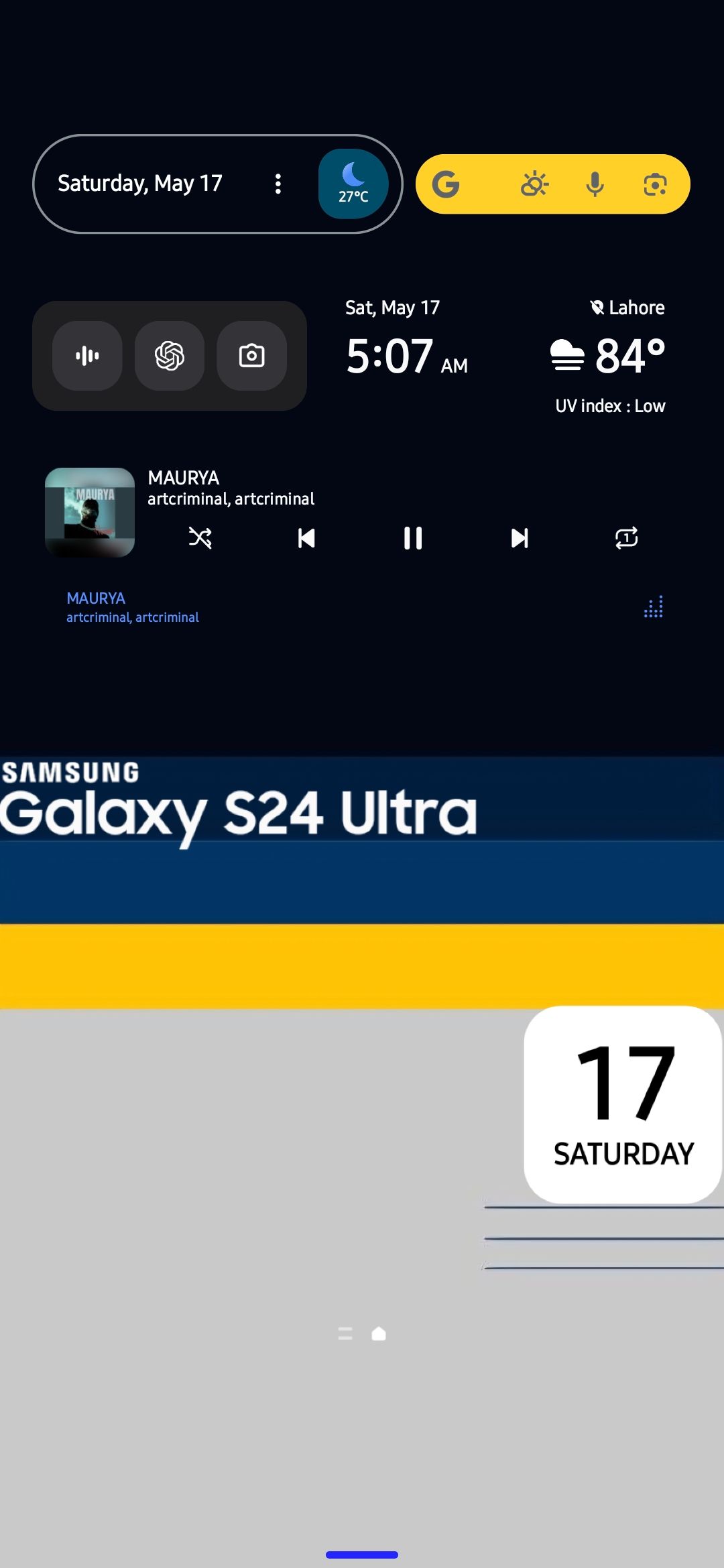 Wallpaper and one ui 6 widgets - Samsung Members