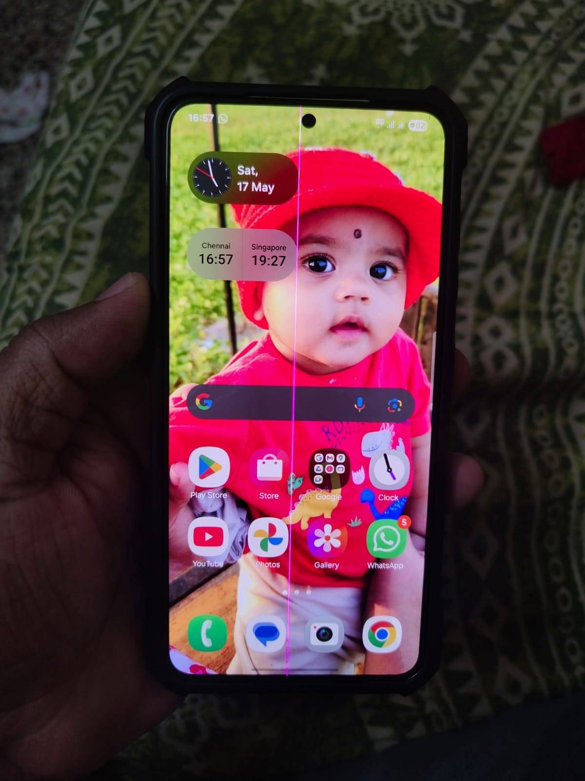 Samsung S23 Green line issue - Samsung Members