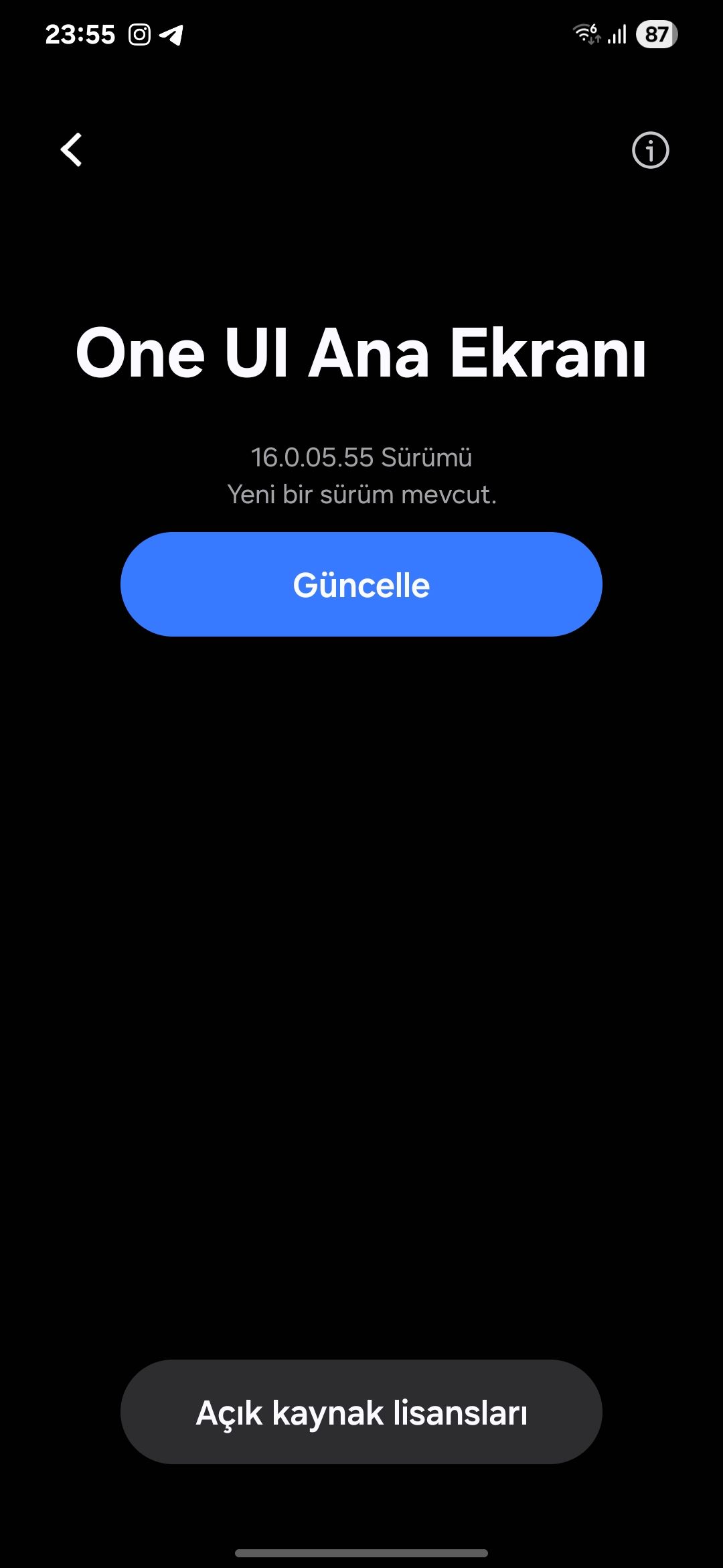 One UI Ana Ekran - Samsung Members