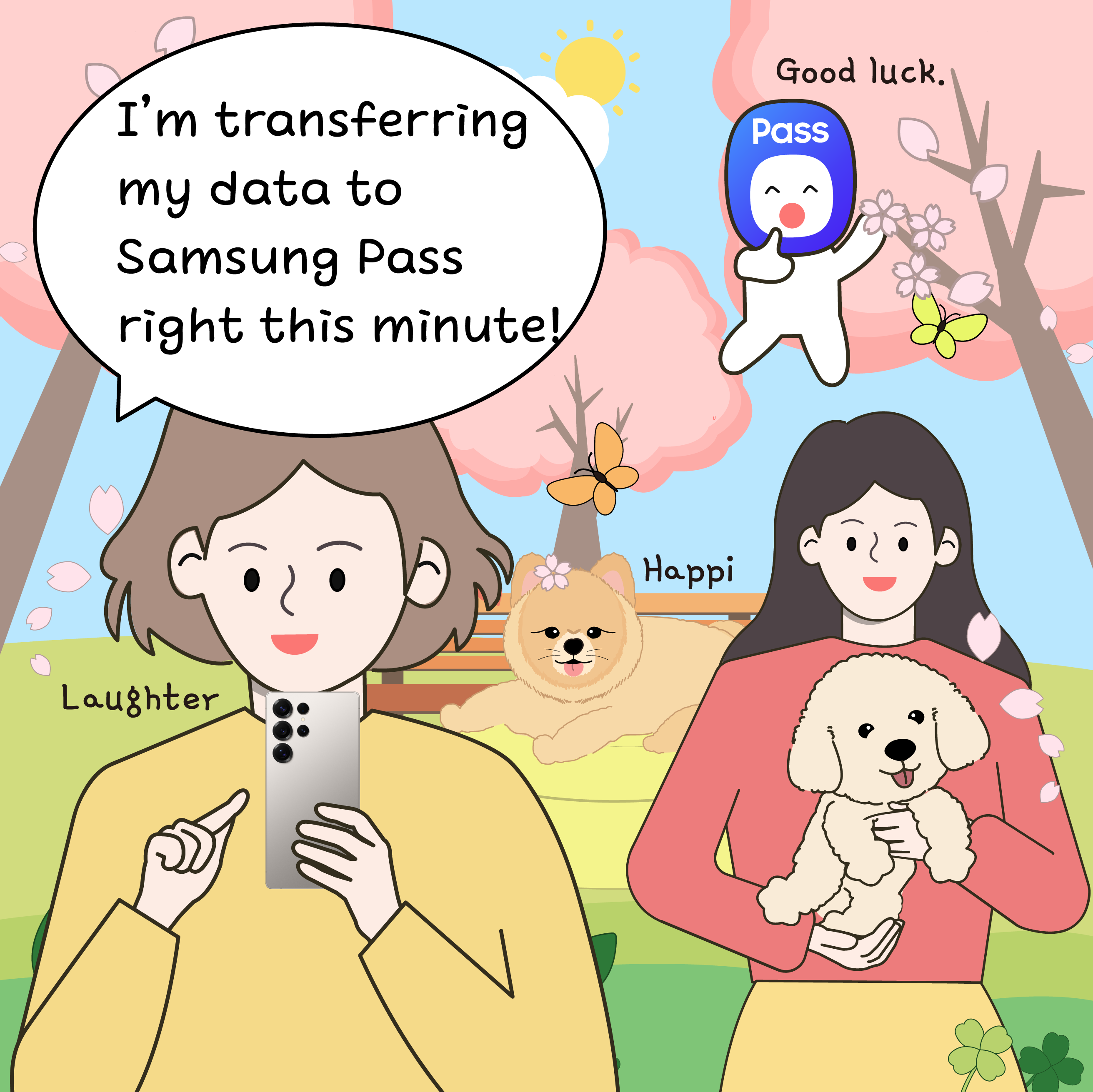 [Webtoon] Importing/Exporting Samsung Pass Data - Samsung Members