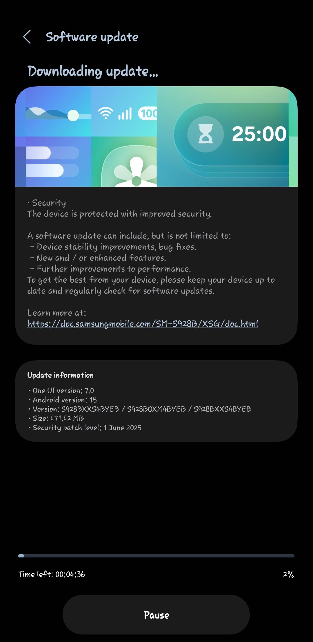 S24 ultra One UI 7 June Security patch - Samsung Members