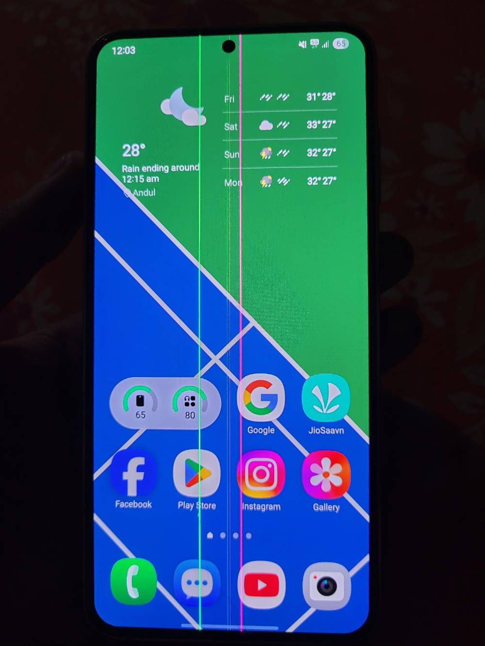 Samsung S23 Green line issue - Samsung Members