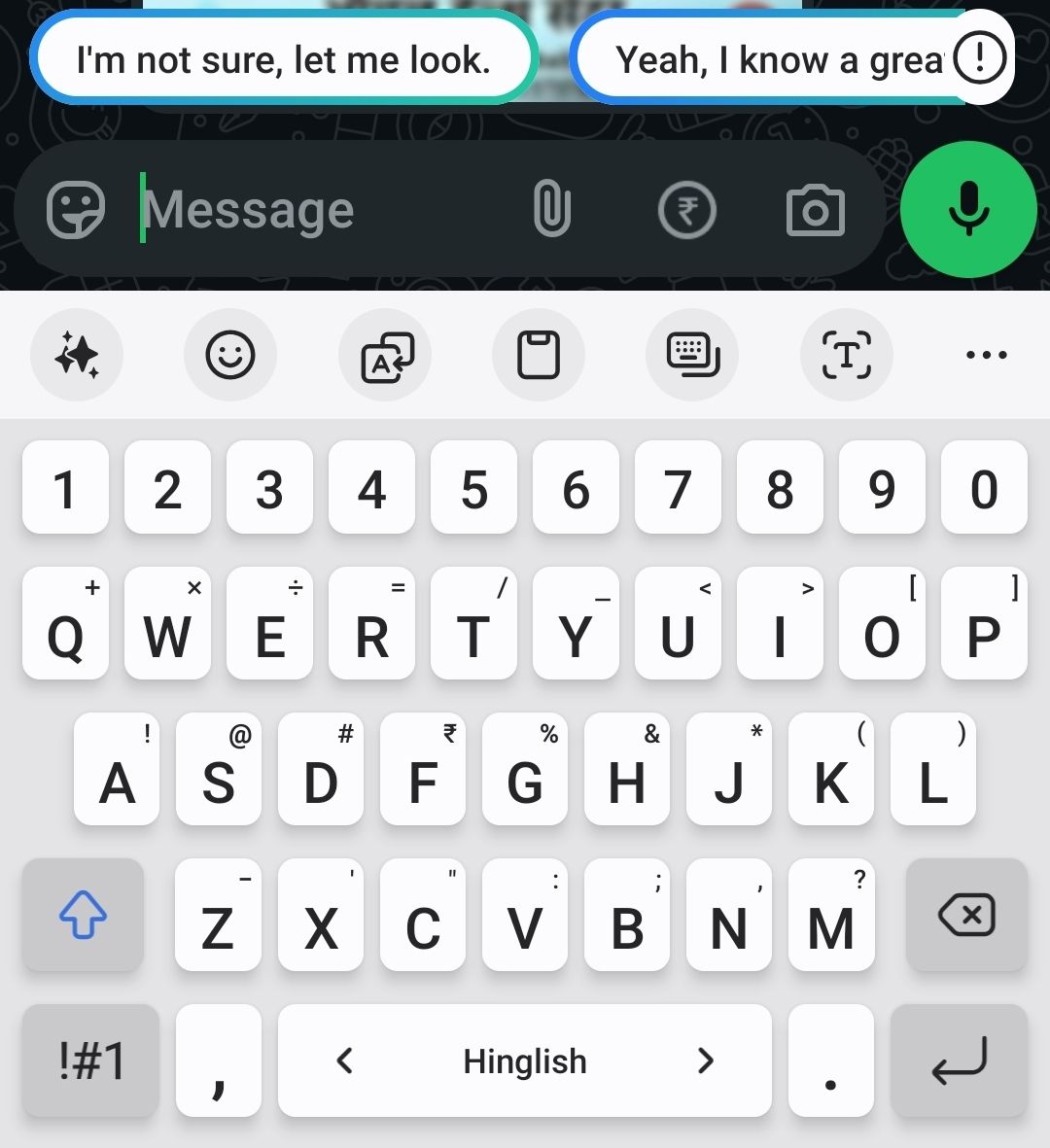 Auto-reply Generation from Samsung Keyboard - Samsung Members