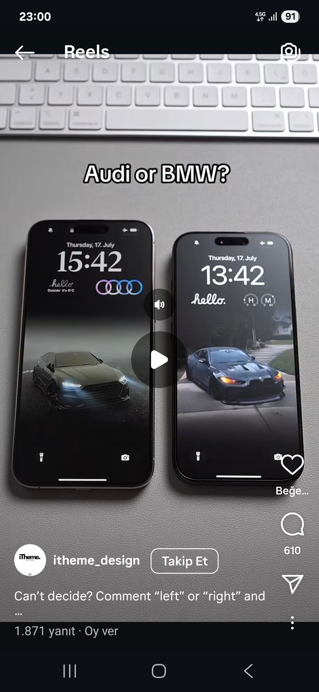 Haraketli audi duvar kağıdı - Samsung Members