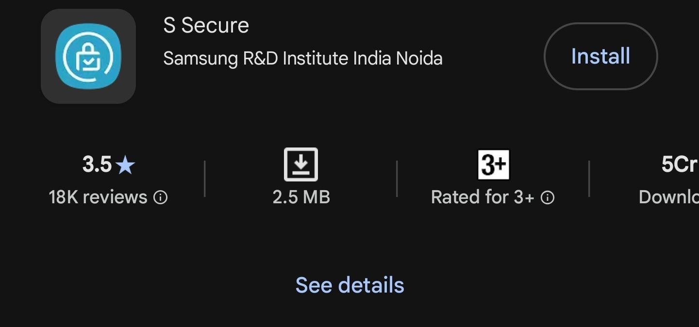 Samsung App lock - Samsung Members