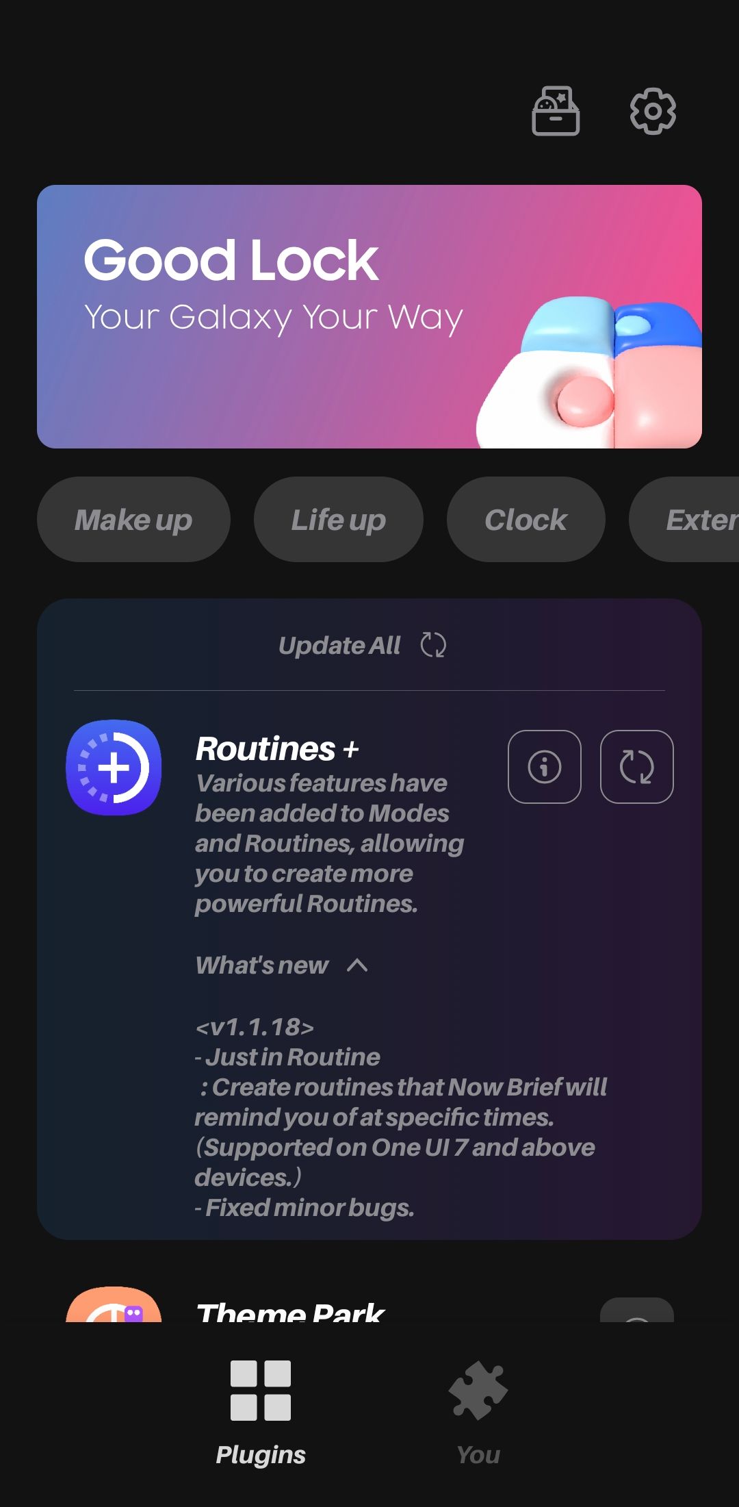 Update For Samsung Routines + - Samsung Members
