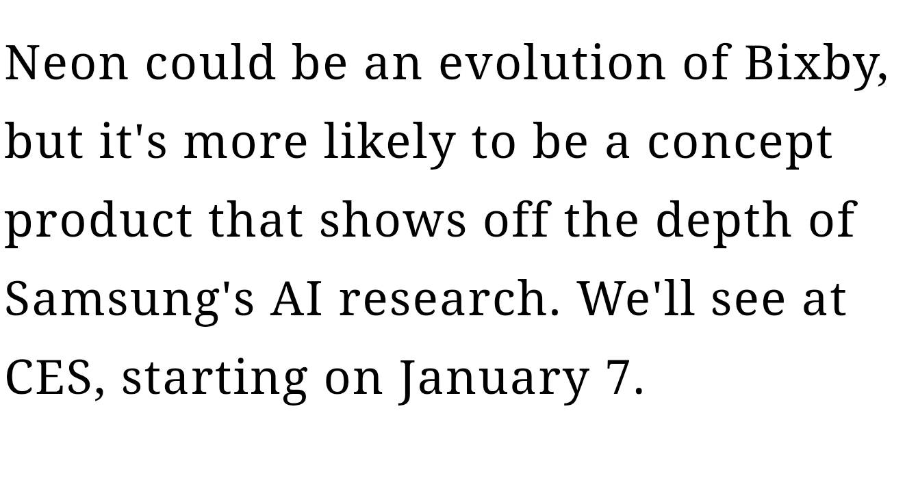 Samsung's NEON AI - CES Debut - Samsung Members