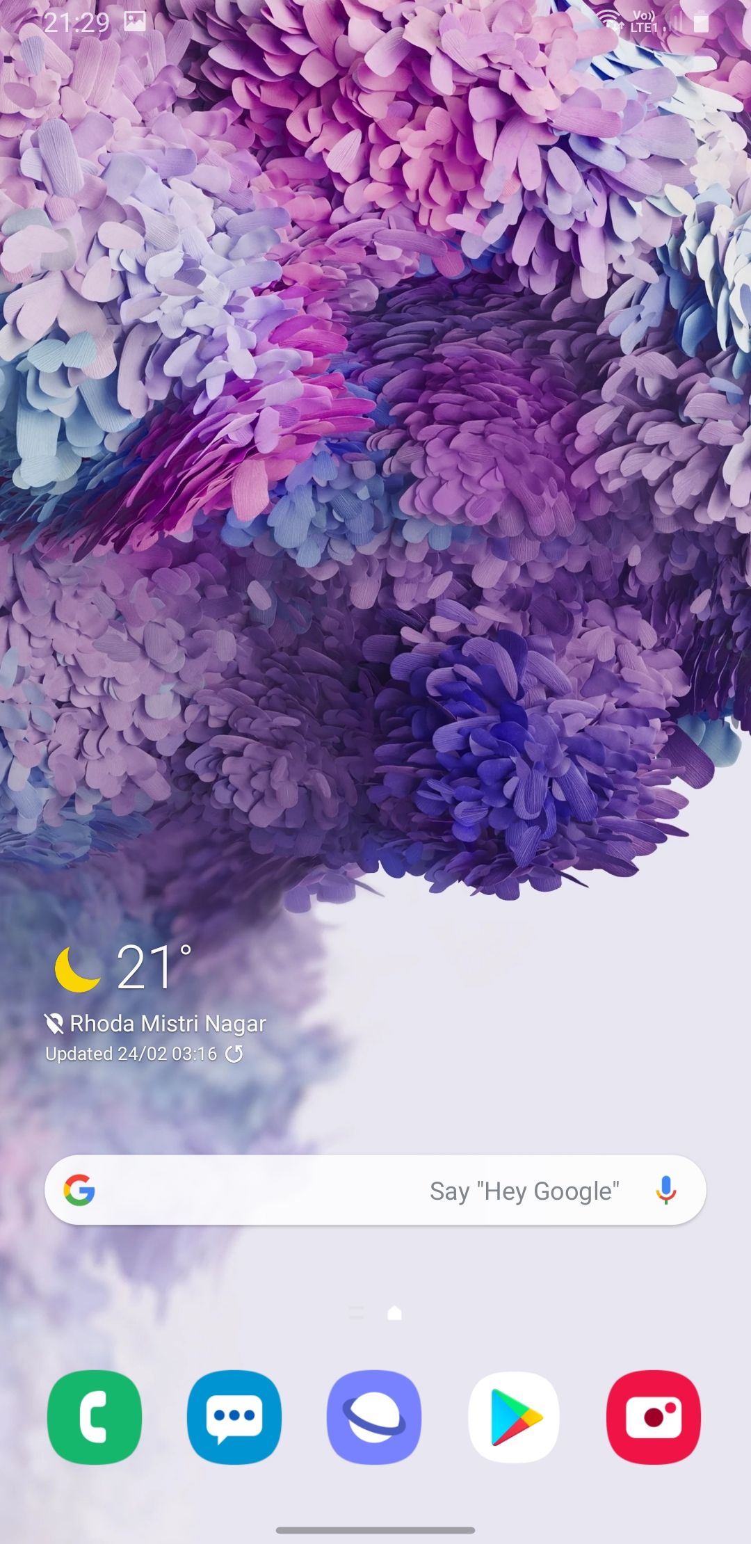 our new home screen.... ♡ - Samsung Members