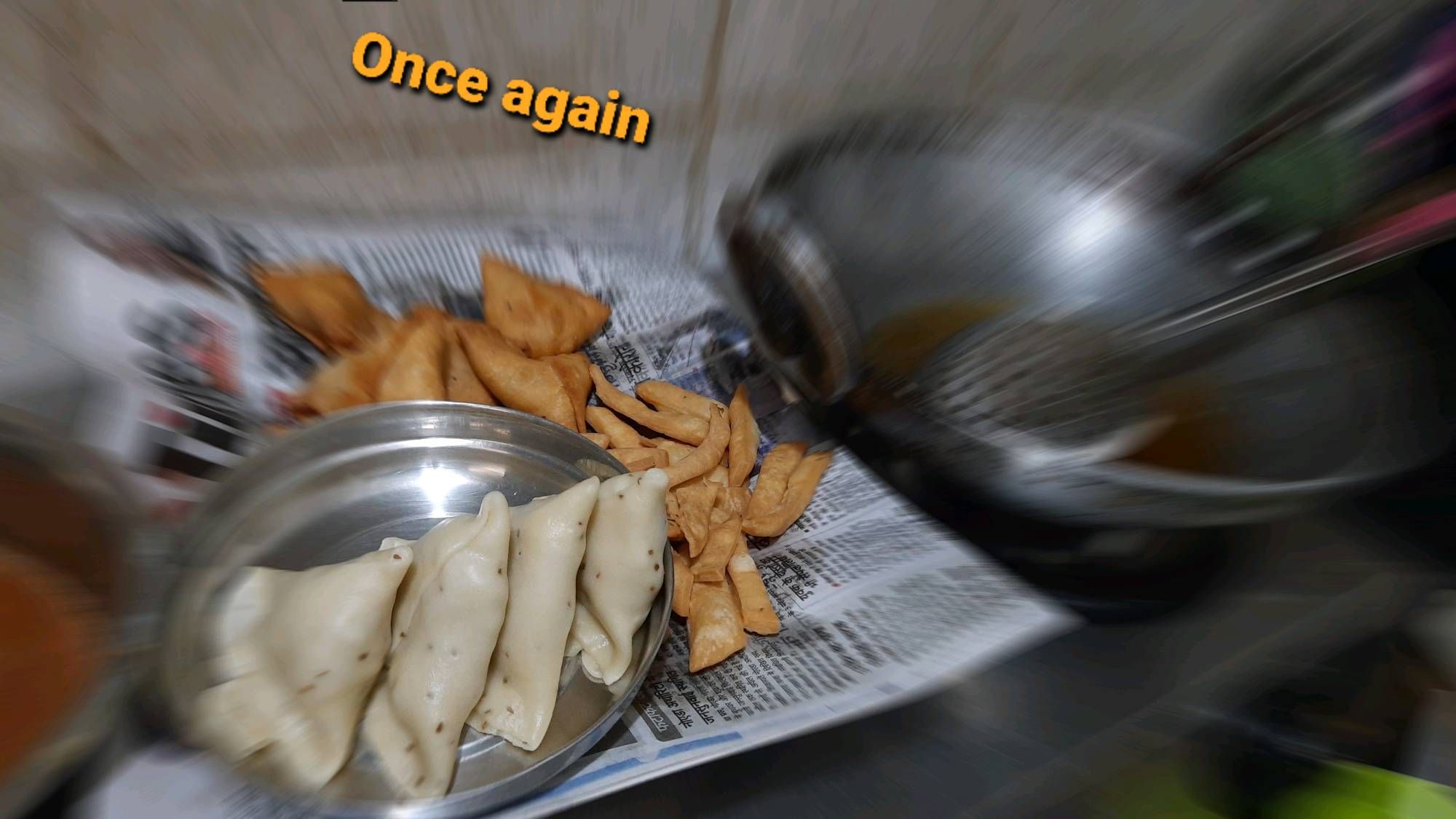 Invitation for Samosa party (Shot by M30s) - Samsung Members