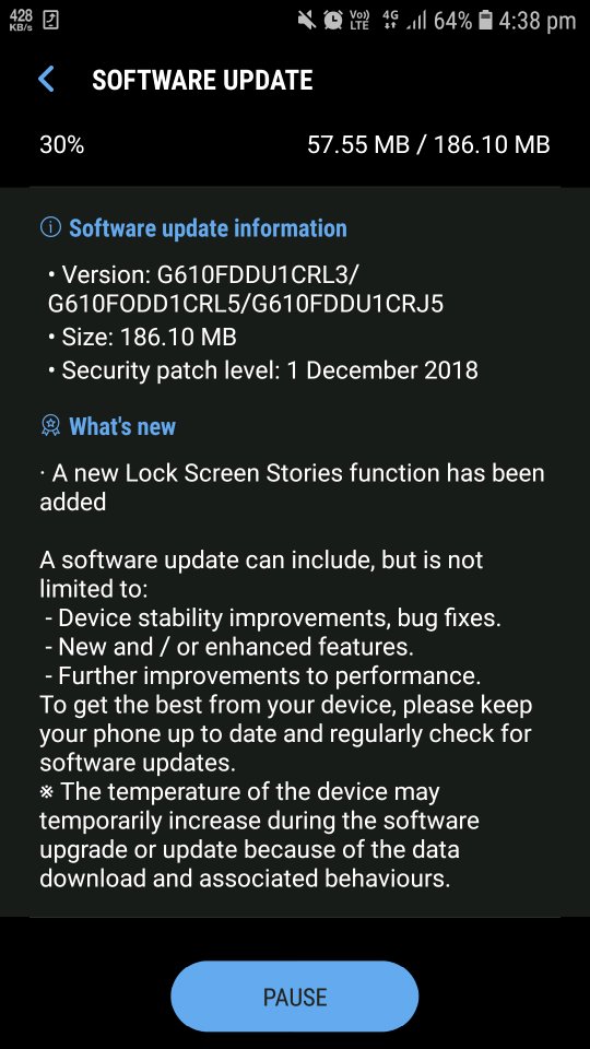 Lock Screen stories - Samsung Members