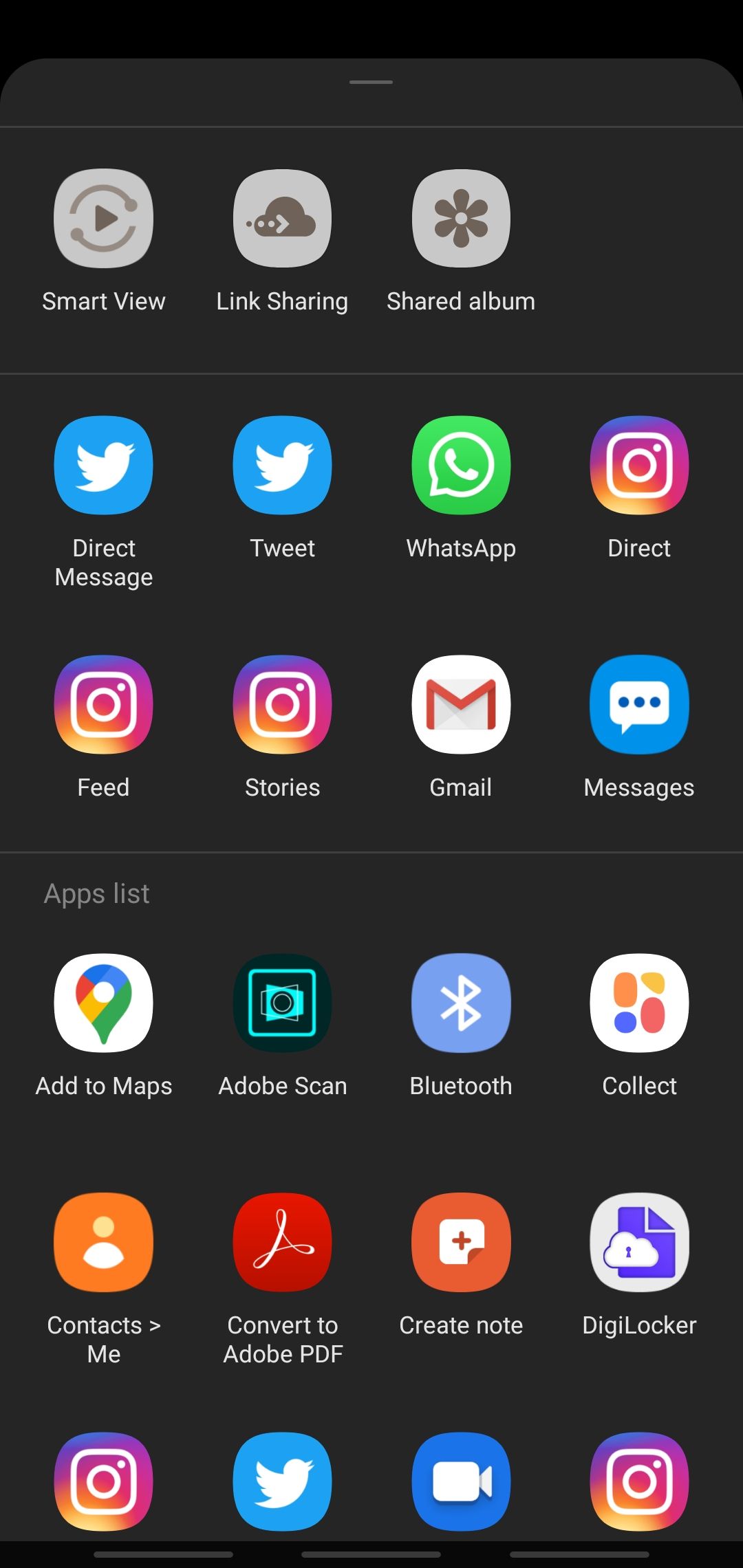 Link Sharing - Samsung Members