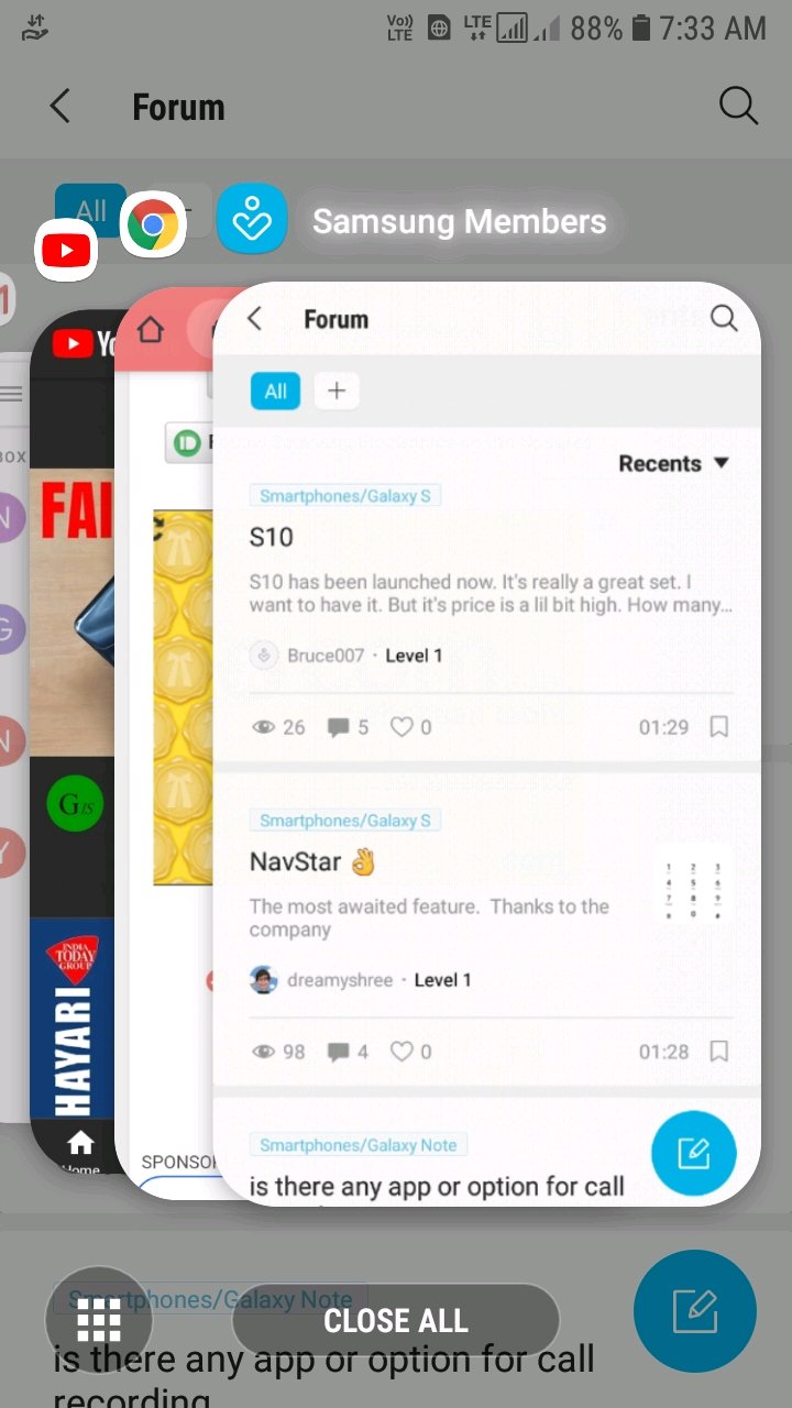 J7NXT Good luck app - Samsung Members