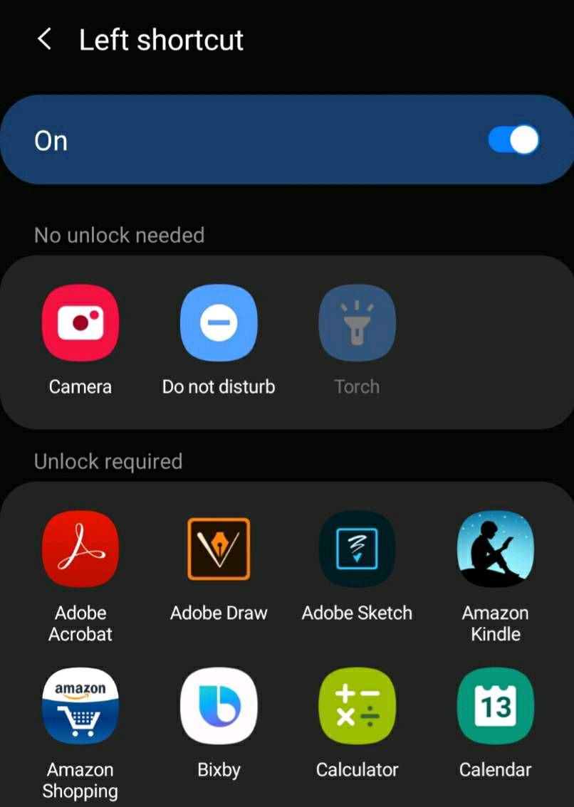 Customising the Lock Screen Shortcuts - Samsung Members