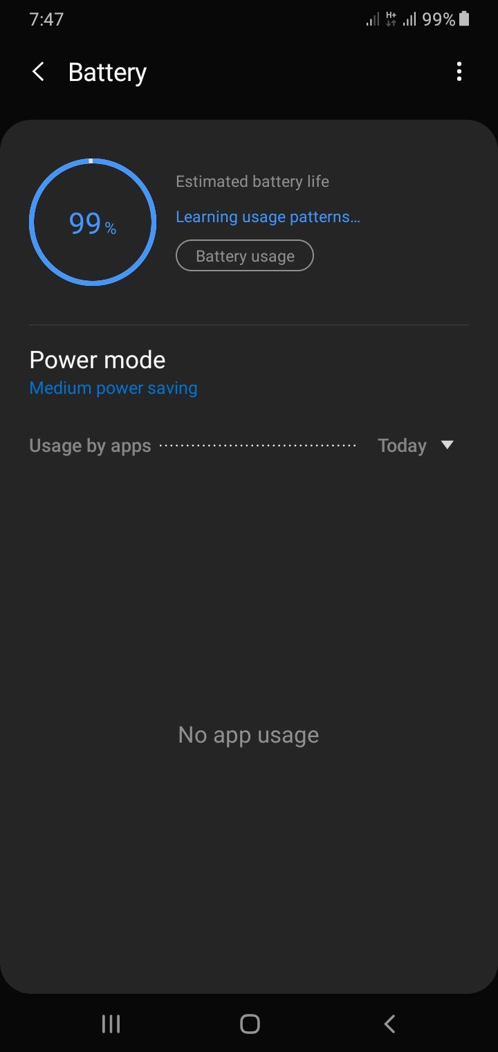 Battery learning usage patterns problem solutions - Samsung Members