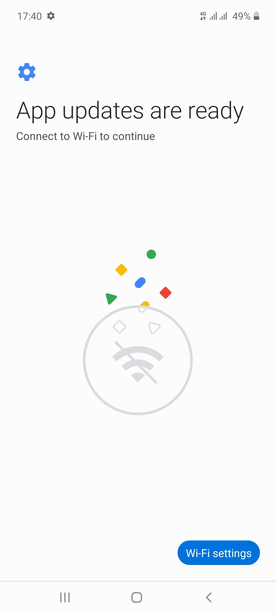 Android setup app updates..... - Samsung Members