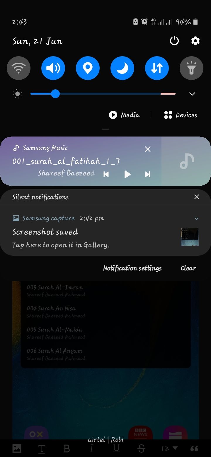 music player widget - Samsung Members
